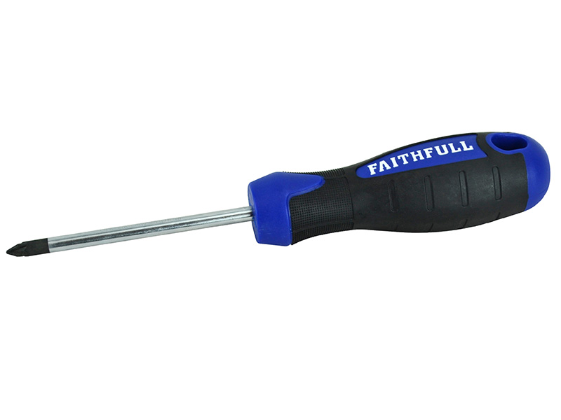 Soft Grip Screwdriver Pozidriv Tip PZ2 x 100mm | ToolStop.ie - Ireland ...