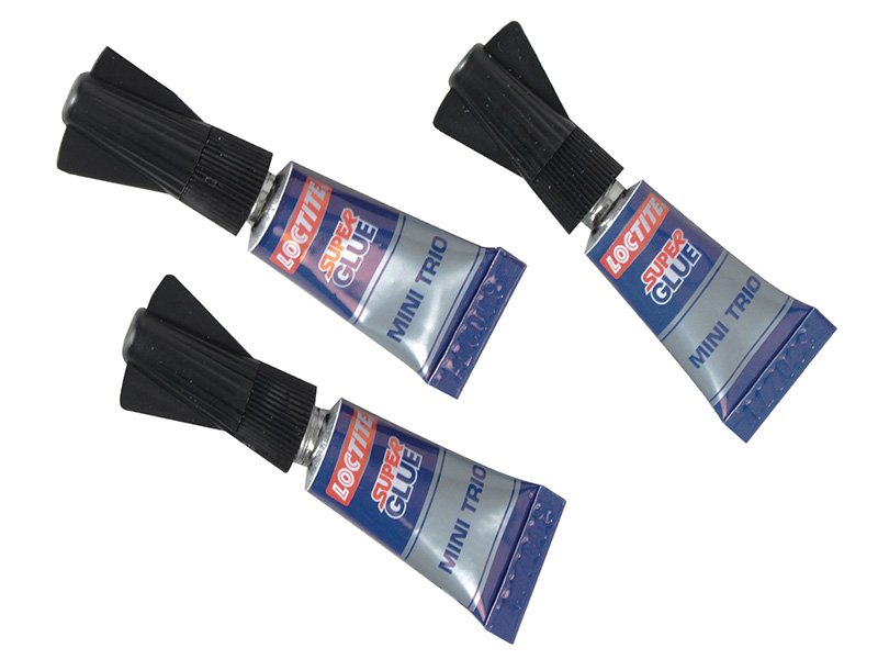 Super Glue Mini Trio Tube 3 x 1g | ToolStop.ie - Ireland's Best Tool ...