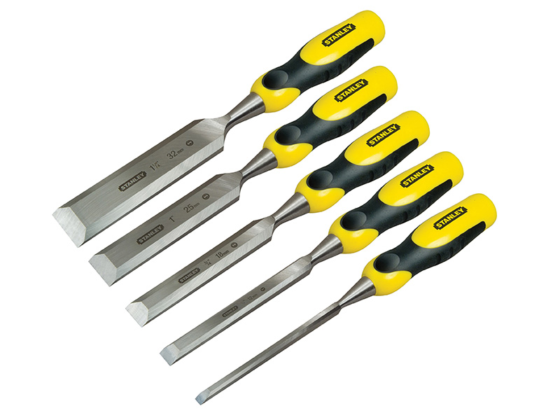 DYNAGRIP™ Bevel Edge Chisel with Strike Cap Set of 5 | ToolStop.ie ...